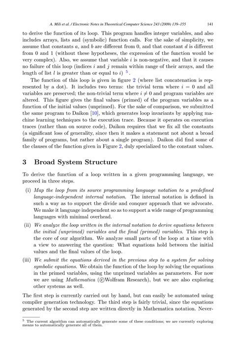 solution harnessing a refinement theory to compute loop functions
