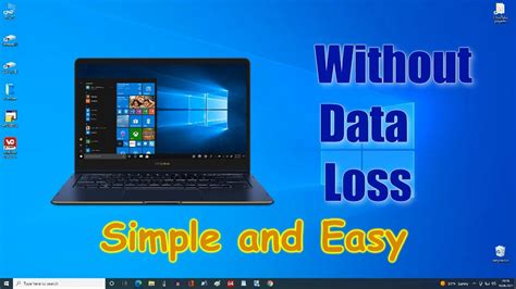 How To Install Windows 10 On Pc Without Data Loss And Save The Microsoft License Simple And