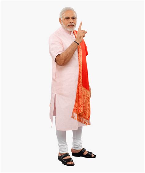 Narendra Modi Standing Full Size Photo