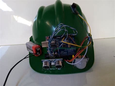 Helmet That Help In Social Distancing Arduino Project Hub