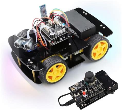 Freenove 4wd Car Kit With Remote Compatible With Arduino Ide Line