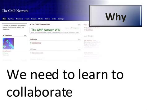 The CMP Network Wiki PPT