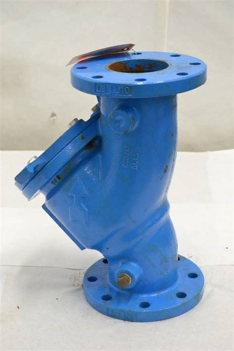 Watts 909ja1 4in Backflow Preventer Strainer Flanged B225280