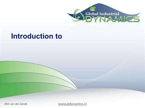 General Presentation Gi Dynamics Ppt
