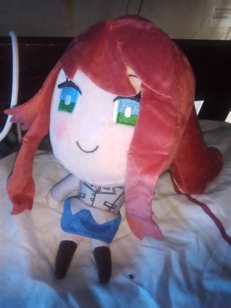My Monika Plush Came Im Happy With Her Rddlc