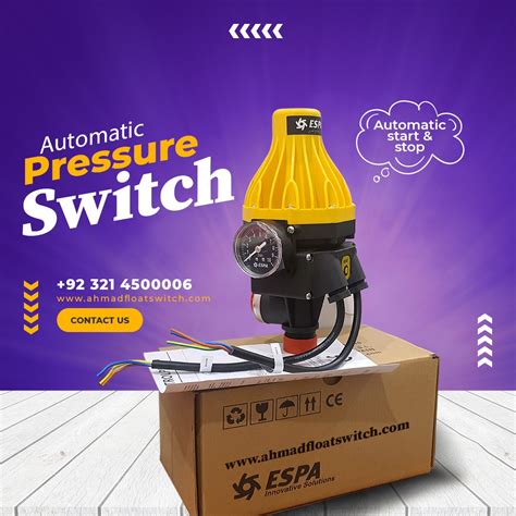 Espa Pressure Pump Controller Switch Best Price In Pakistan