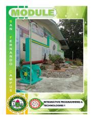 Module3 Integrative Programming And Technologies 1 2 Pdf INTEGRATIVE