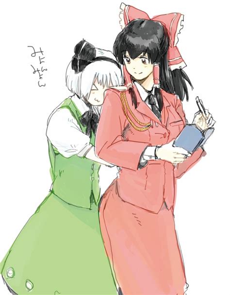 Mitudomoe Hakurei Reimu Konpaku Youmu Call Of Cthulhu Touhou