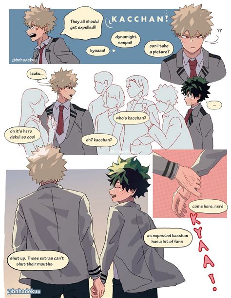 BakuDeku Katsuki Bakugou X Izuku Midoriya BNHA By Bnhadekuu Xwitter Best Anime Shows Cute