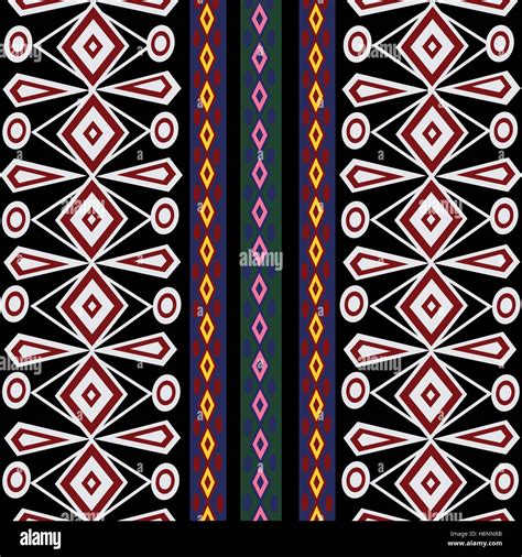 Ethnic Abstract Bright Pattern Background Stock Vector Image And Art Alamy