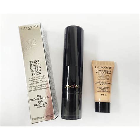 【lancome 蘭蔻】零粉感超持久粉底 Po 01 零粉感超持久粉底棒 025 蝦皮購物