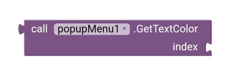 Paid PopupMenu Extension An Extension To Make Popup Menu Extensions MIT App Inventor