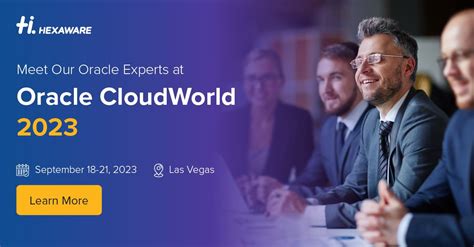 Hexaware Technologies On Linkedin Oracle Cloudworld 2023 Event