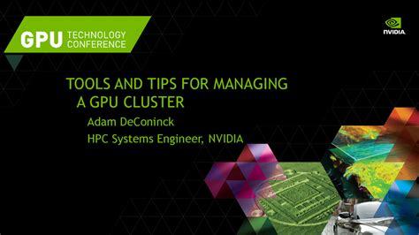 Tools And Tips For Managing A Gpu Cluster Speaker Deck
