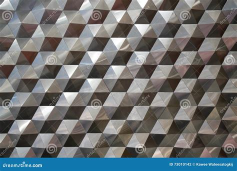 Seamless Hexagonal Metal Pattern Background Light And Shade Metal
