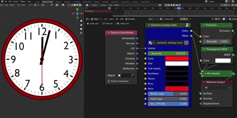 Procedural Clocks For Blender 3D Material Or Shader By Blenduffo