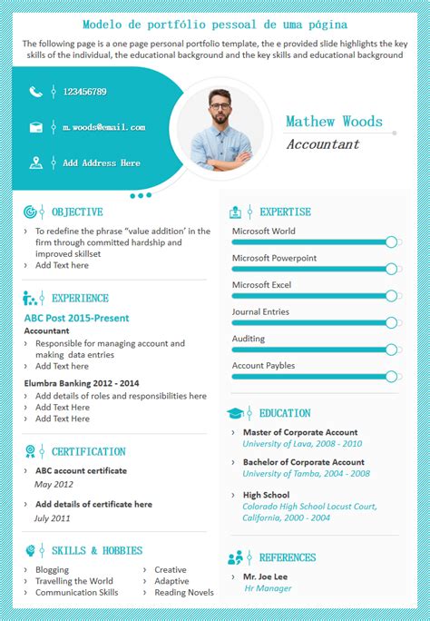 Os 10 Principais Modelos De Portfólio Pessoal Com Exemplos E Amostras