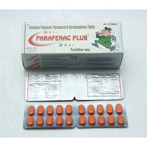 Tablets Parafenac Plus Tab At Best Price In Karimganj Trustfinity