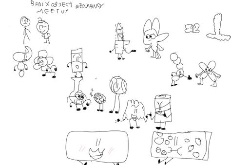 Object Redundancy X Bfdi Meetup By Mewtwolover1000 On Deviantart