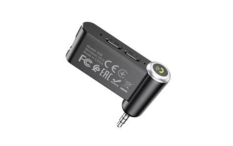 Adaptor Bluetooth Hoco Audio Adapter Bluetooth Magic Music Aux Jack 3 5mm Black E58
