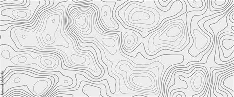 Abstract Topographic Map Background Abstract Topographic Map