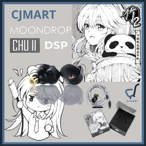 Promo Moondrop Chu Ii Dsp Chu 2 Dsp Type C Mic In Ear Monitor
