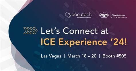 Learn About Docutech® And First American Data And Analytics At Exp24