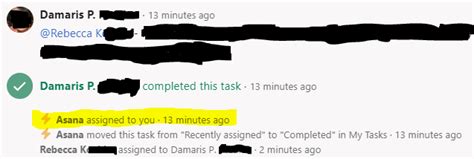 Asana Automatically Reassigned A Completed Task To Me Closed Asana Forum