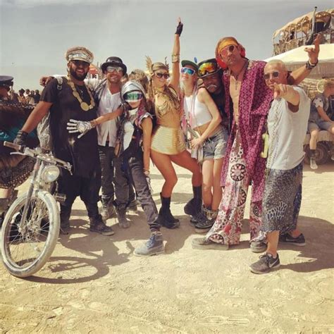 How The Stars Partied At This Years Burning Man Festival The Australian