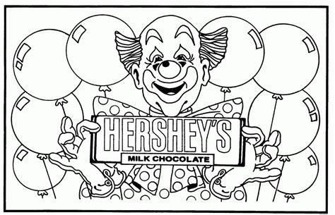Candy Bar Coloring Pages Free Printable Templates