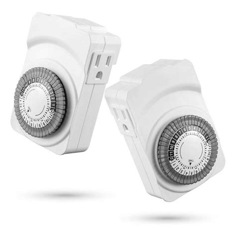 Smart Timer Programmable Plug In For Home Automation 24 Hour Scheduling
