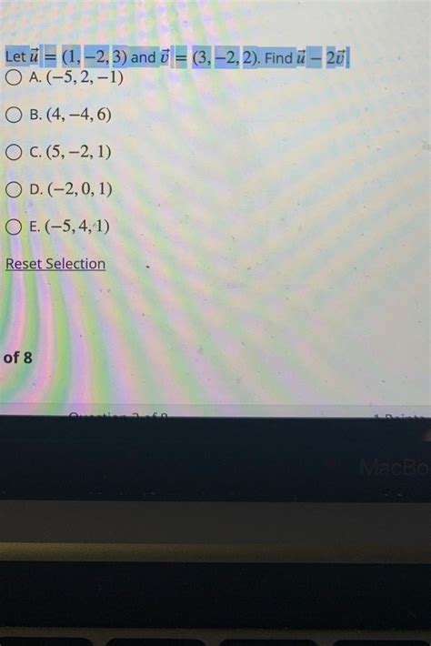 Solved Let Vec U 1 2 3 ﻿and Vec V 3 2 2 ﻿find
