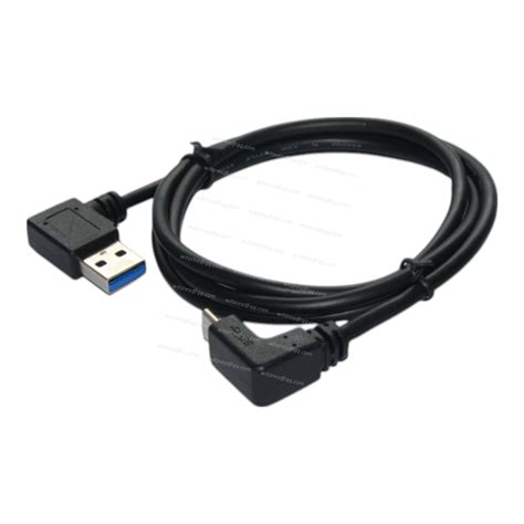 Professional 90 Degree Usb 30 Am To Type Cm Cable High Speed Right