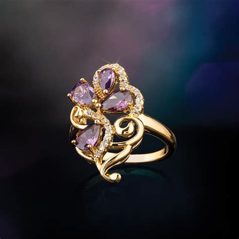Dancing Iris Ring