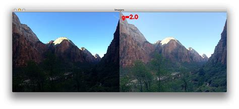 Opencv Gamma Correction Pyimagesearch
