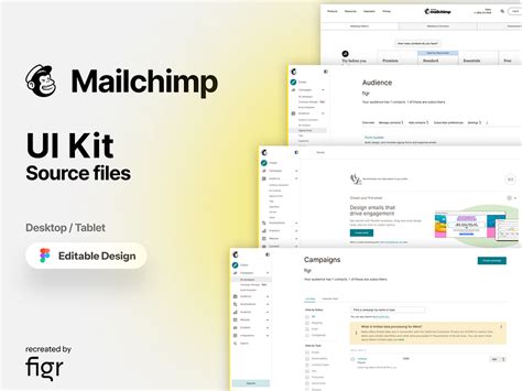 Mailchimp Web Ui Redesigned By Figr Design On Dribbble