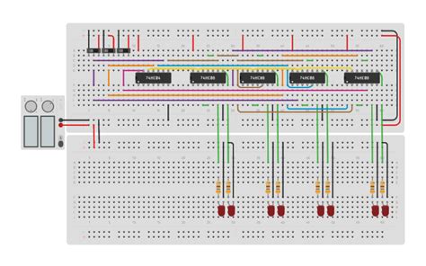 Circuit Design 3 8 Decoder Tinkercad