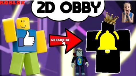 Super Obby 2d Roblox Youtube
