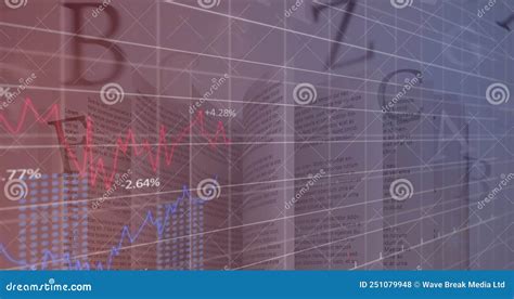 Animation Of Data Processing Over Letters And Book Stock Footage