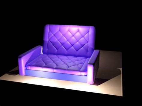 사실적인 소파 무료 3d 모델 Fbx Free3d