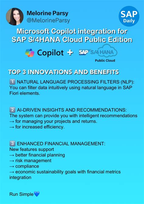 how microsoft copilot integration for sap s 4hana cloud public edition