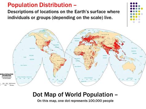 World Population Dot Map