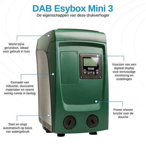 Dab Easybox Mini 3 Hydrofoorpomp Drukverhoger