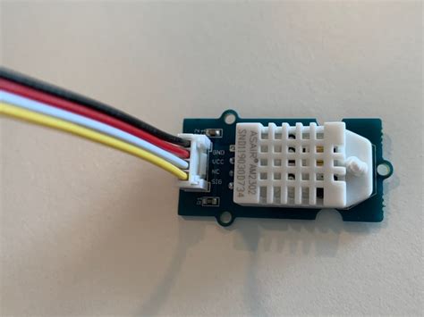 How To Use A Grove Temperature And Humidity Sensor Pro With A Raspberry