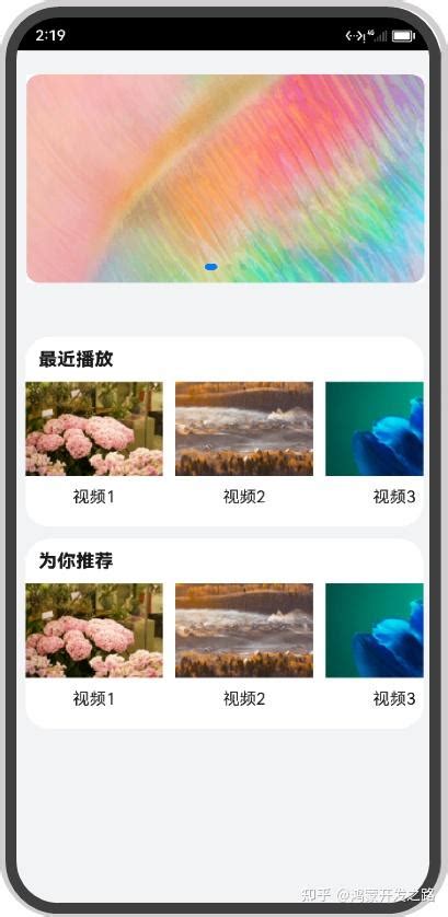 鸿蒙arkui开发 video组件的使用 知乎