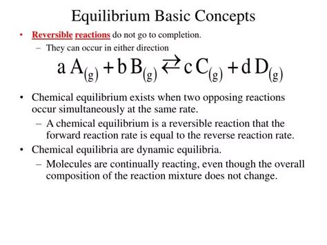 ppt equilibrium basic concepts powerpoint presentation free download