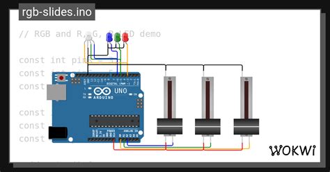 Rgb Slides Ino Wokwi ESP32 STM32 Arduino Simulator