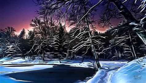 Картина «Пейзаж 031 2023 г