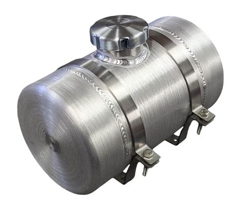 6x8 Center Fill 80 Gallon Aluminum Fuel Tank 14 Npt Sandstorm