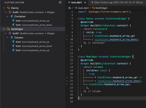 Flutter Gutter Icons To Not Show For Widgets Inside Conditional